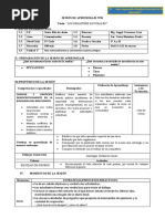 1° Sesión Día 1 PS Conocemos Las Señales de Tránsito Unidad 7 Semana 1 ...