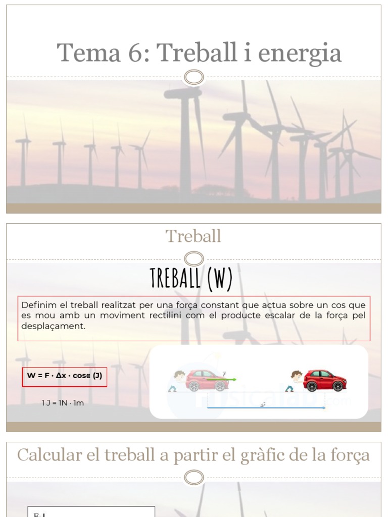 Tema 6 - Treball I Energia - V2 | PDF