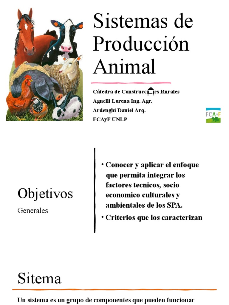 Sistemas de Producción Animal | PDF | Comida y bebida