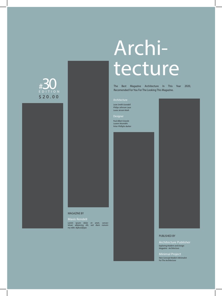 Architecture Magazine | PDF
