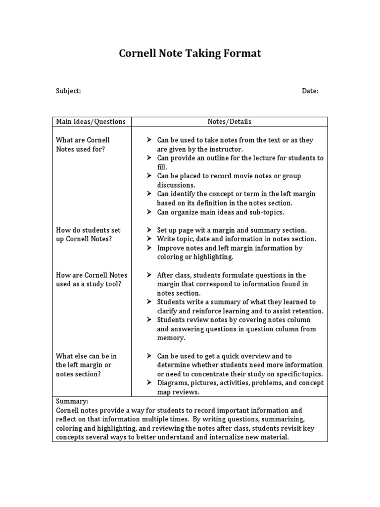 cornell_note_taking_format | PDF