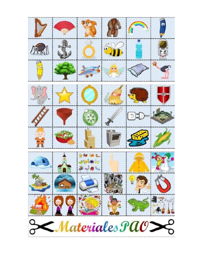 Vocales - Sonido Inicial | PDF