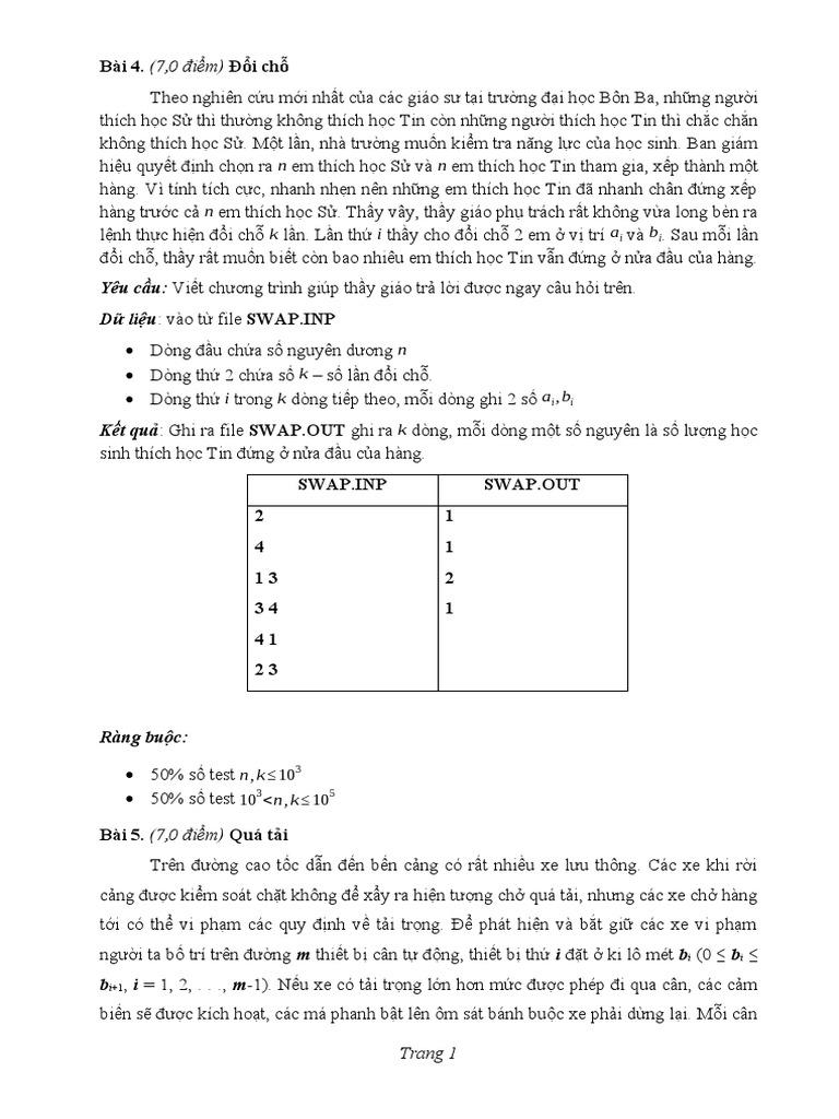 De Tin Hoc Vong 2 - Du Bi | PDF