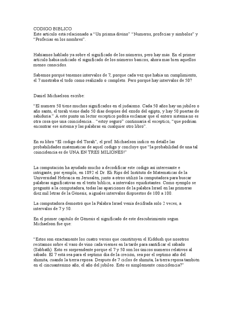 Código Bíblico | PDF | Jesús | Evangelio de Mateo