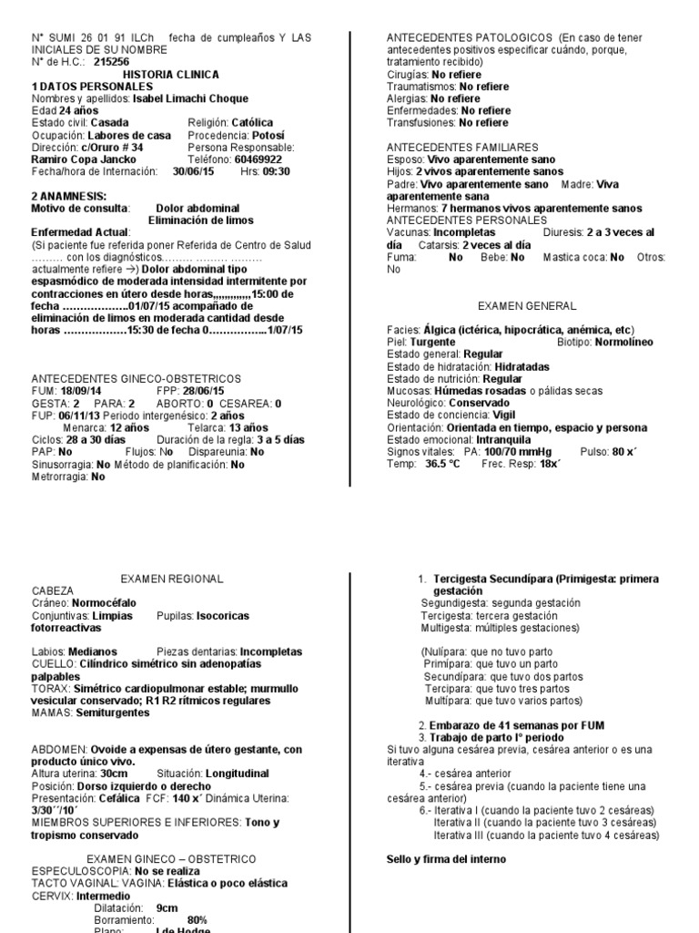 Internado Super 2 | PDF | Parto | El embarazo