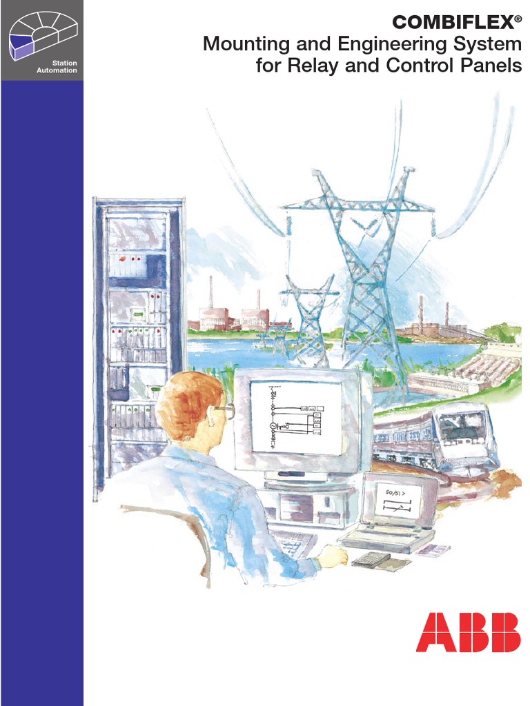 ABB COMBIFLEX Mounting and Engineering System For Relay and Control ...