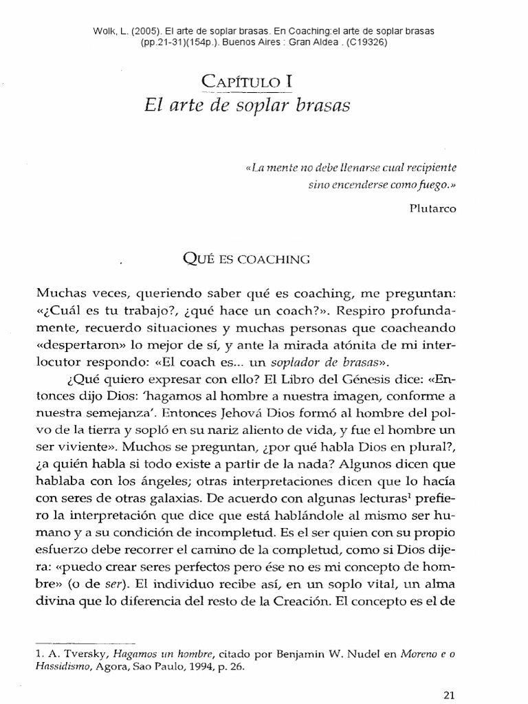 El Arte de Soplar Brasas | PDF | Mente inconsciente | Sigmund Freud