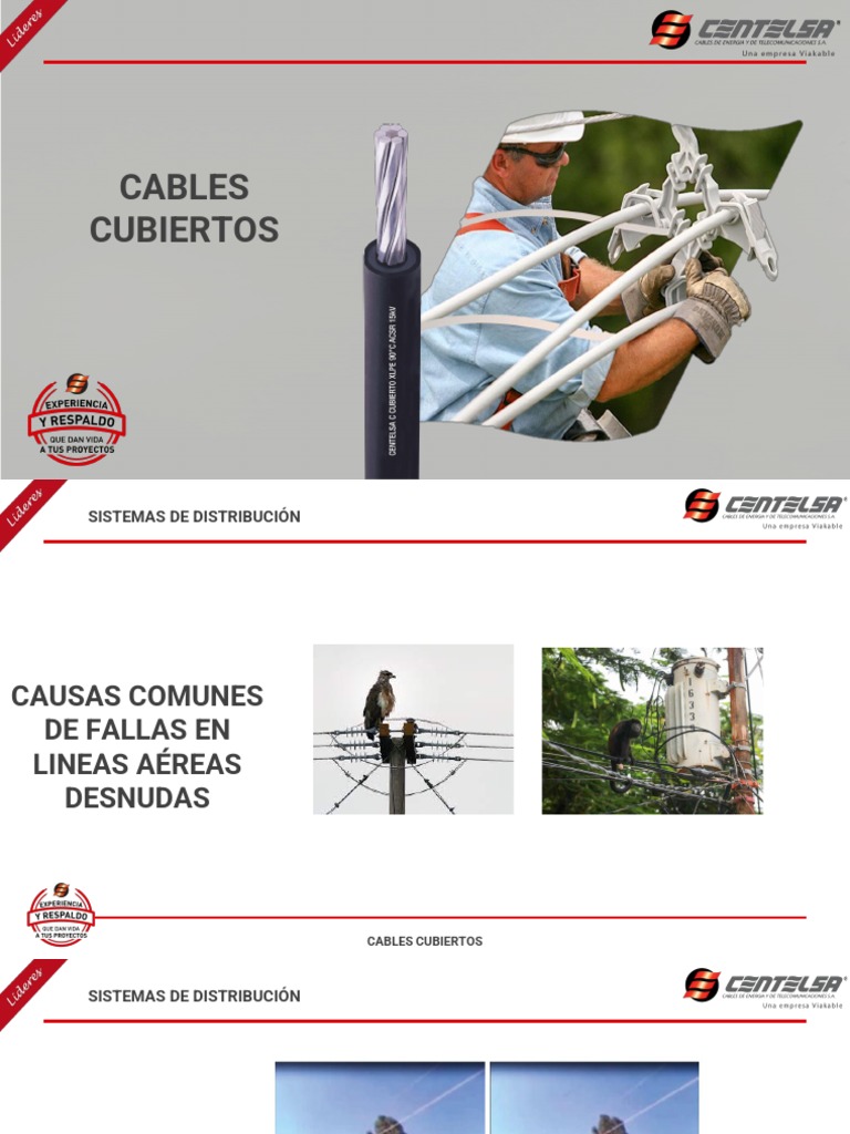 Cables CUBIERTOS +accesorios | PDF | Aislador (Electricidad ...