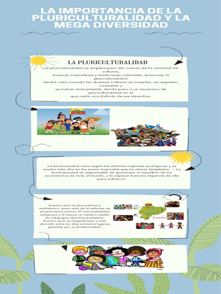 La Importancia de La Pluriculturalidad y La Mega Diversidad | PDF