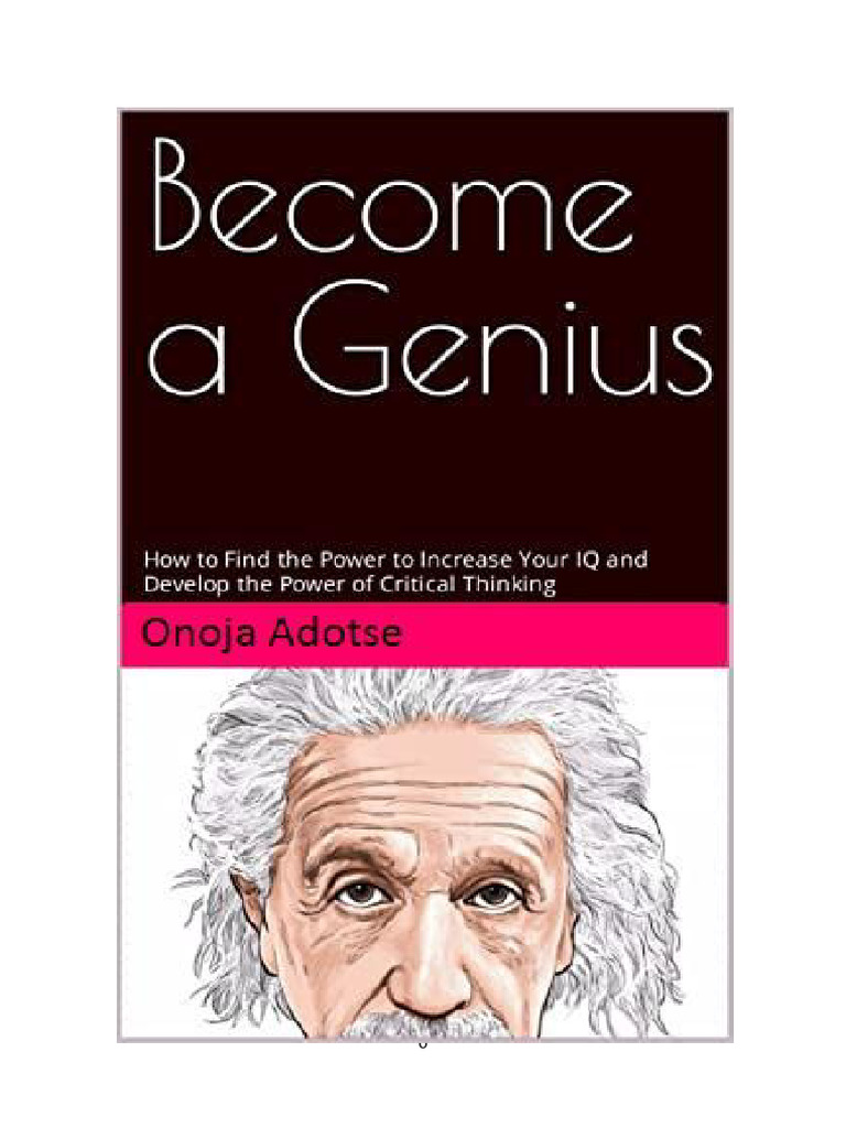 Onoja Adotse - Becoming A Genius | PDF | Dream | Knowledge