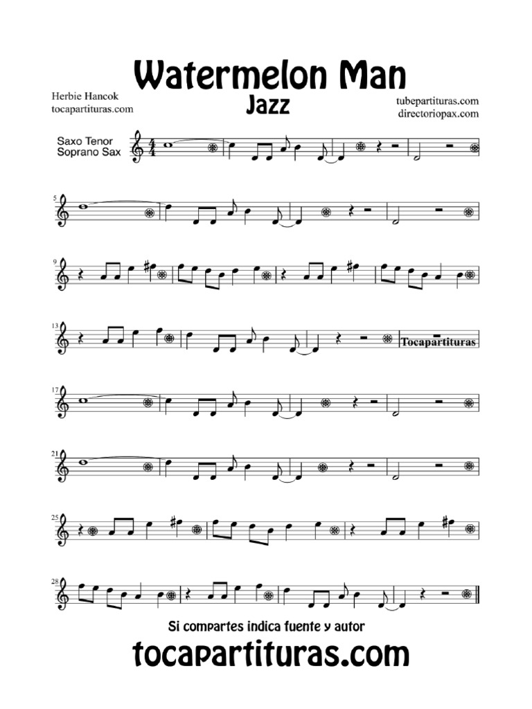 Watermelon Man | PDF