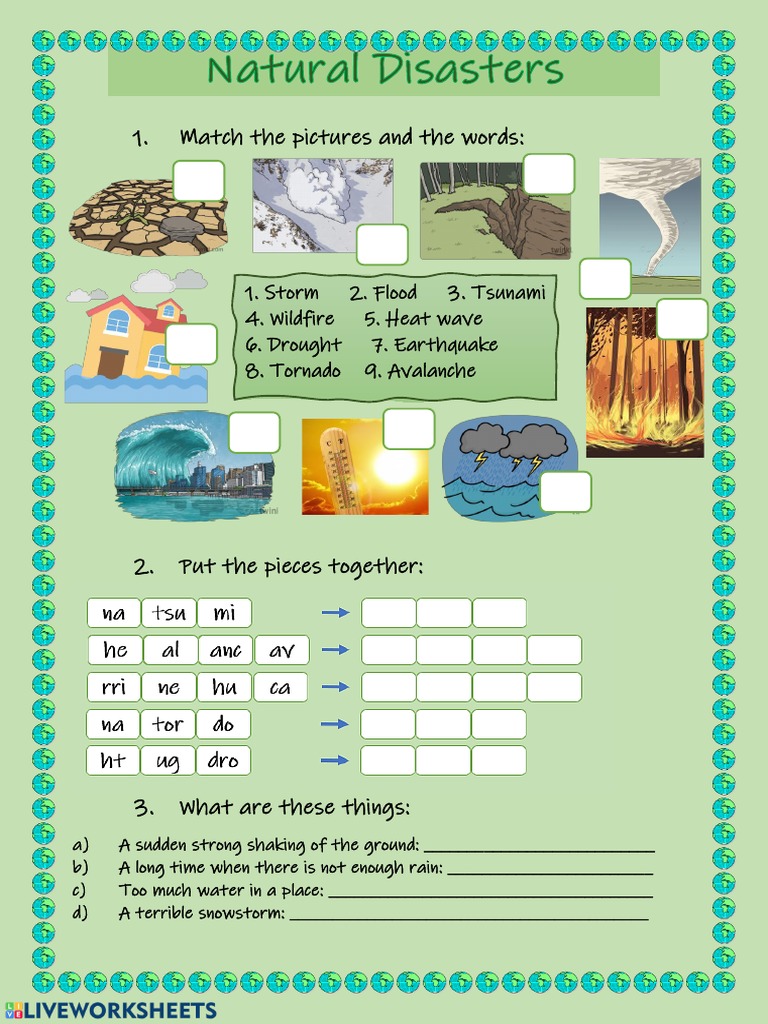 Natural Disaster | PDF | Science & Mathematics