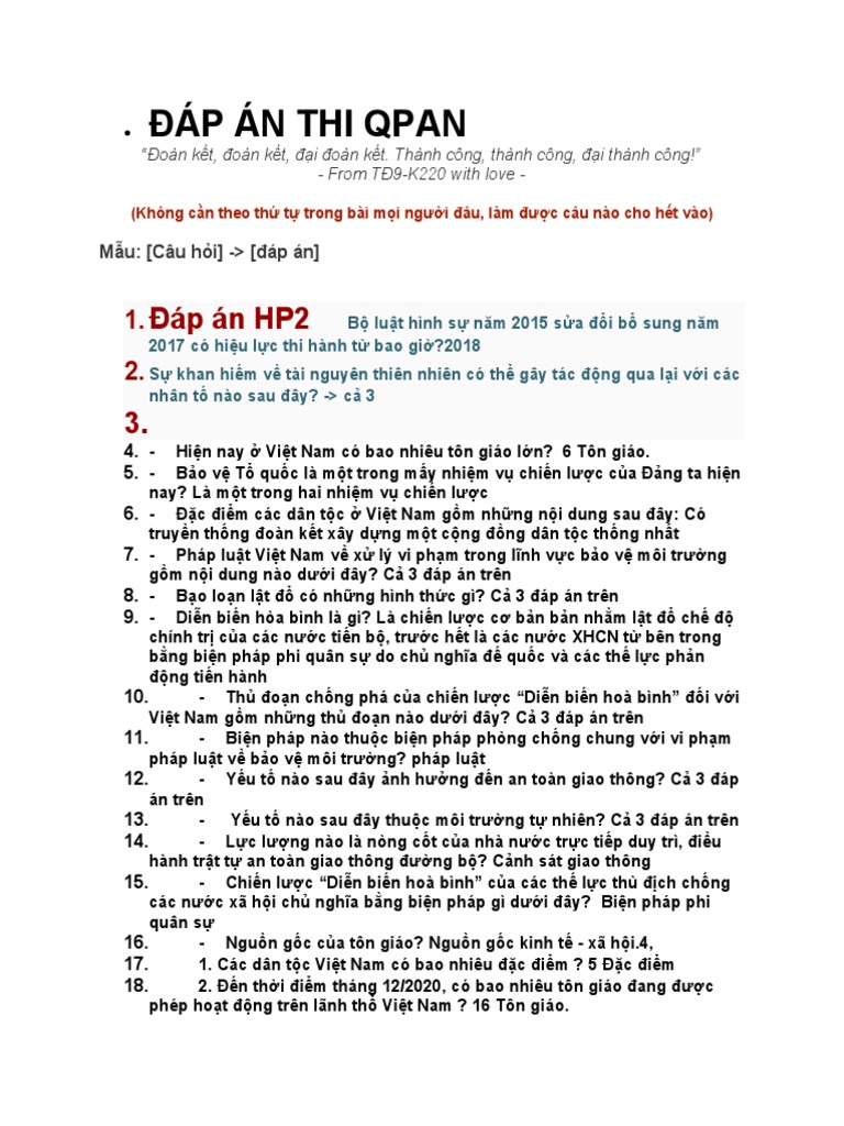 Đáp-Án-Thi-Qpan 2 | PDF