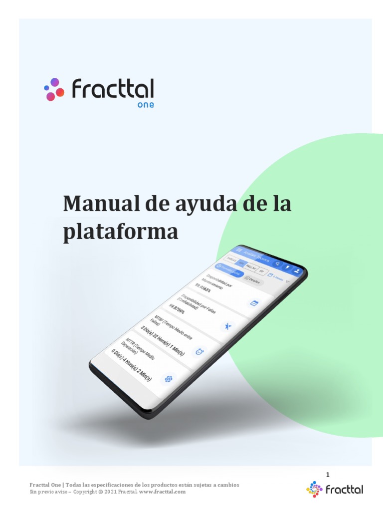 Manual de Ayuda de La Plataforma: Fracttal One - Todas Las ...