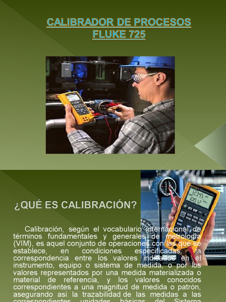 Fluke 725 | PDF | Ingeniería Informática | Electricidad