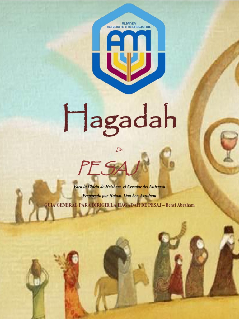 2 - Hagada de Pesaj - Benei Abraham | PDF | Seder de Pascua | Pascua