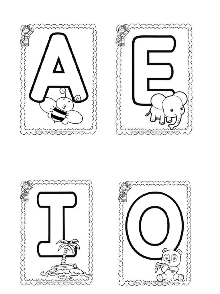 Vocales Plastilina | PDF