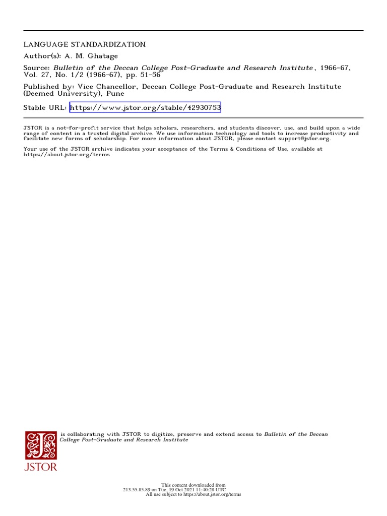 Language Standardization | PDF | Dialect | Linguistics