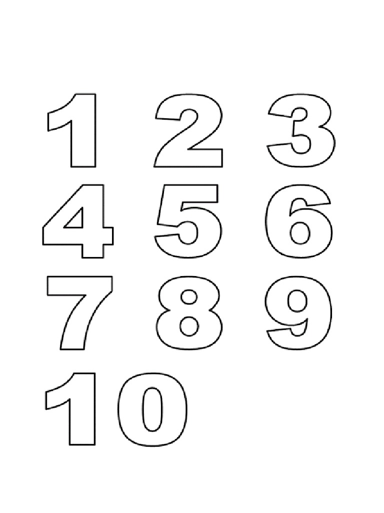 Numeros 123 | PDF