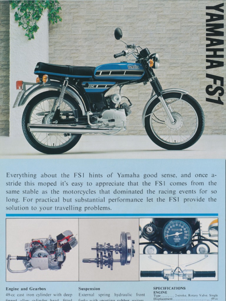 Yamaha FS1 Brochure 1977 | PDF