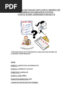 Jan 2024 Csec Math Exam Solutions | PDF