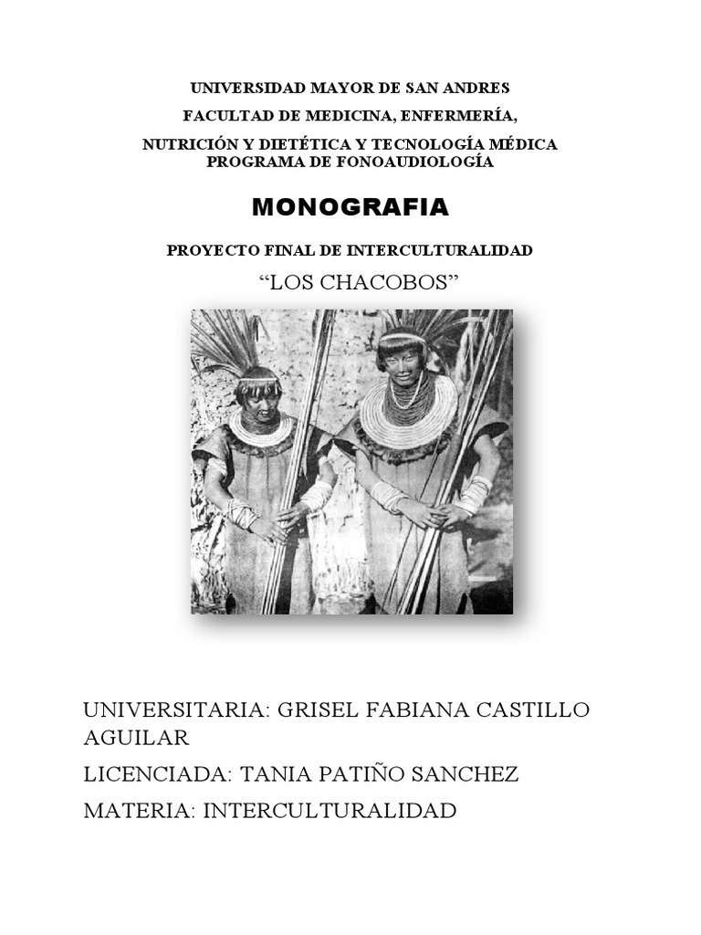 Pueblo Chacobo Trabajo Final | PDF | Alma | Brujería