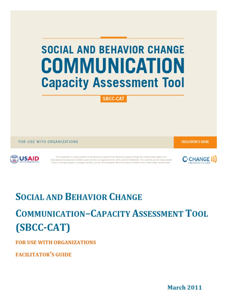 Social and Behavior Change: Communication | Download Free PDF | Communication | Data