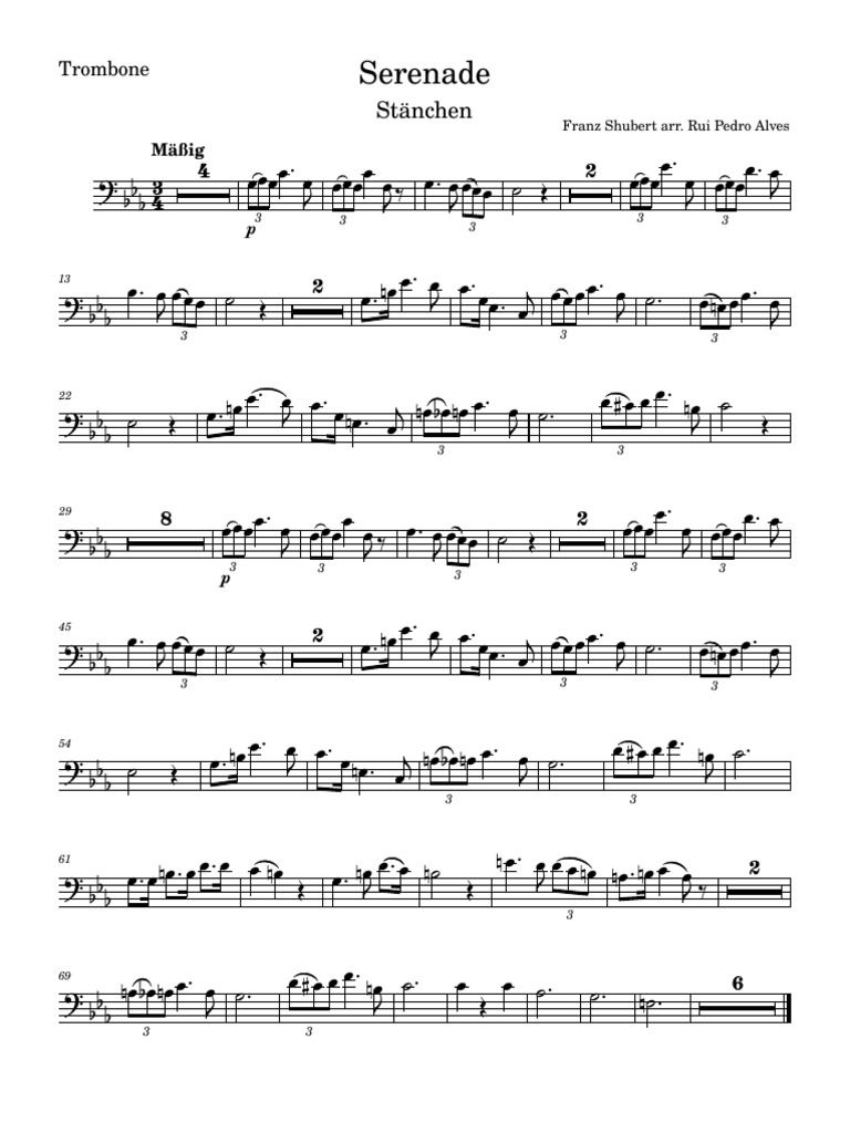 Serenade - Trombone 1-Trombone | PDF