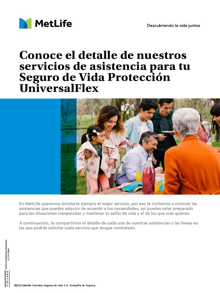 310522-MetLife-FichasTecnicas - Asistencias PUF-PDF-V1 | PDF