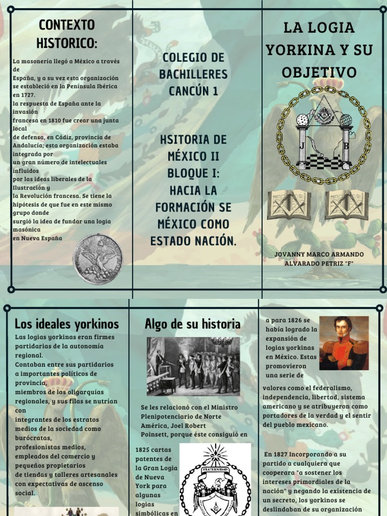 La Logia Yorkina en México | PDF | México | Masonería