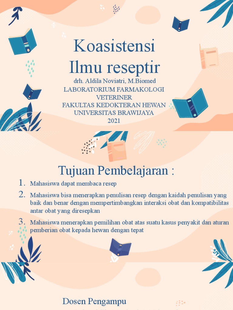 Overview Penulisan Resep 2021 | PDF
