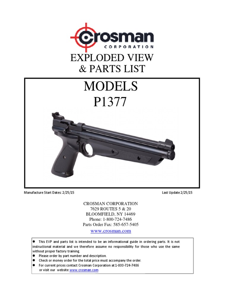 P1377 Parts List & Diagram Guide | PDF | Military Technology ...