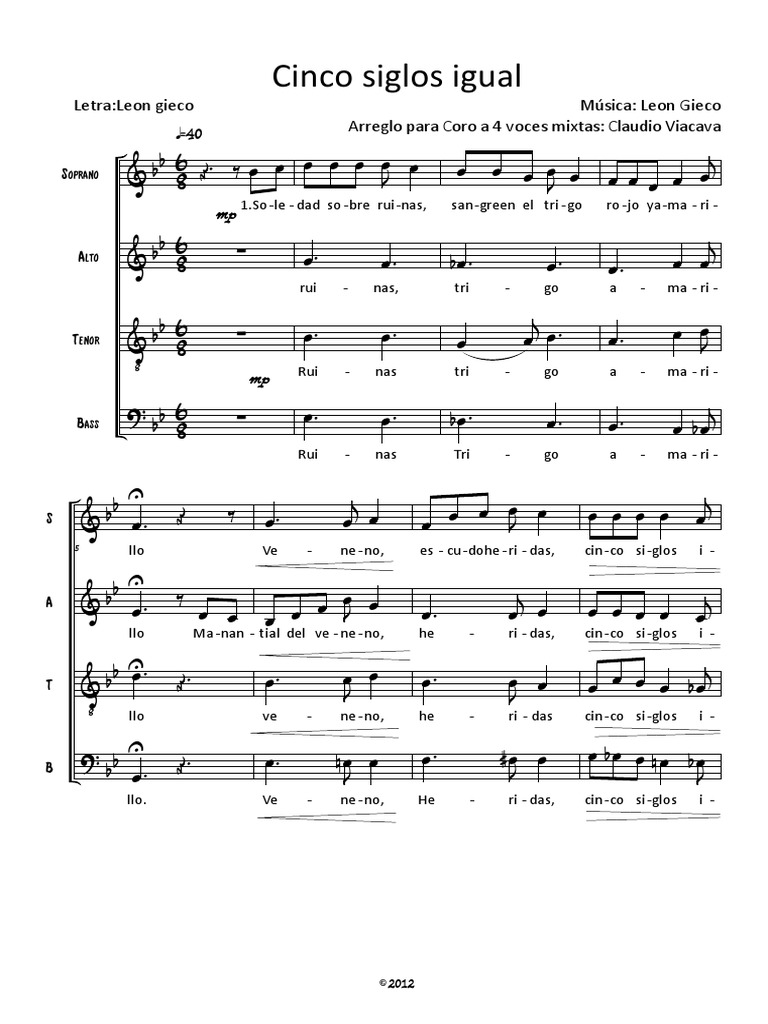 Cinco Siglos Igual Pdf 