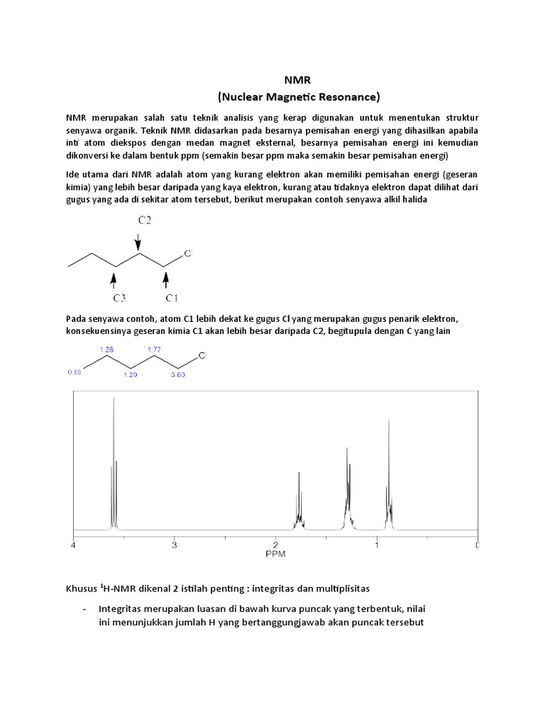 Nmr Teknik Analisis Struktur Senyawa Organik Pdf