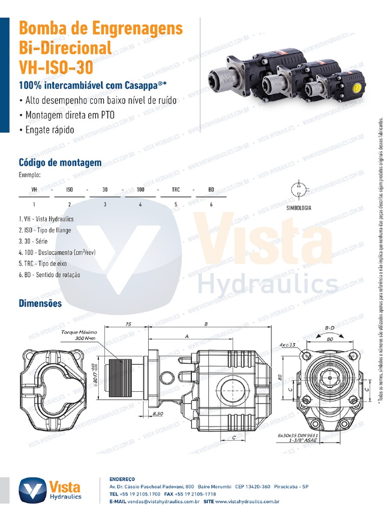 Bombas - Hidraulica TDF | PDF