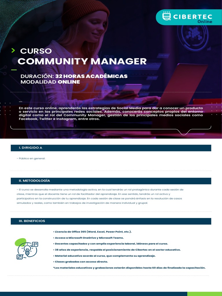 Curso Community Manager | PDF | Facebook | Publicidad