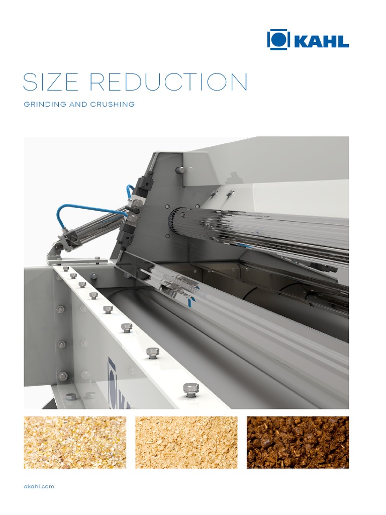 Size Reduction Technologies: An Overview of Grinding and Crushing Machines for Various ...