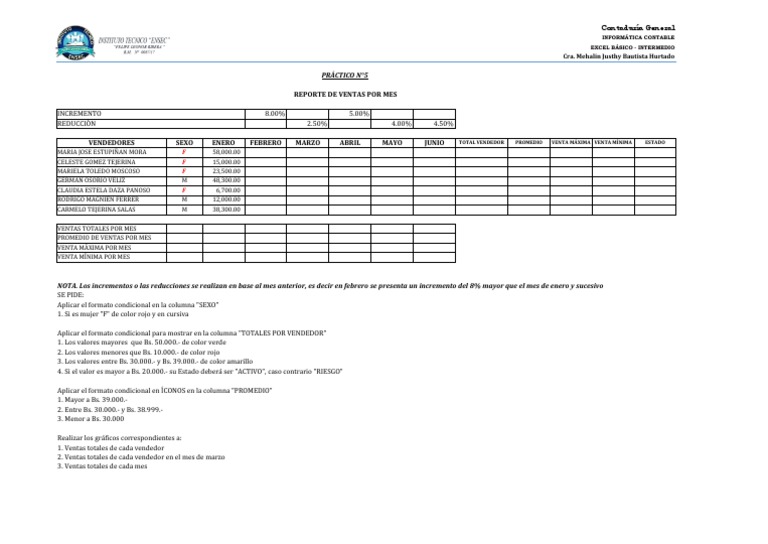 Pr5-Reporte de Ventas | PDF