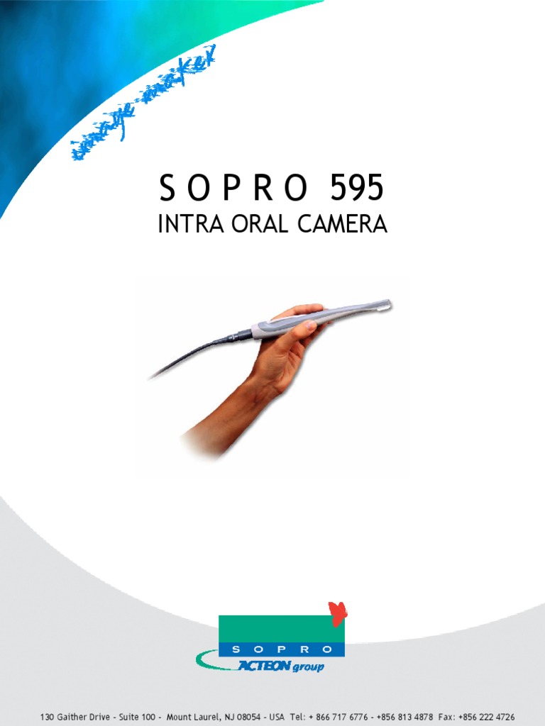 SOPRO 595: User Manual | PDF | Power Supply | Camera