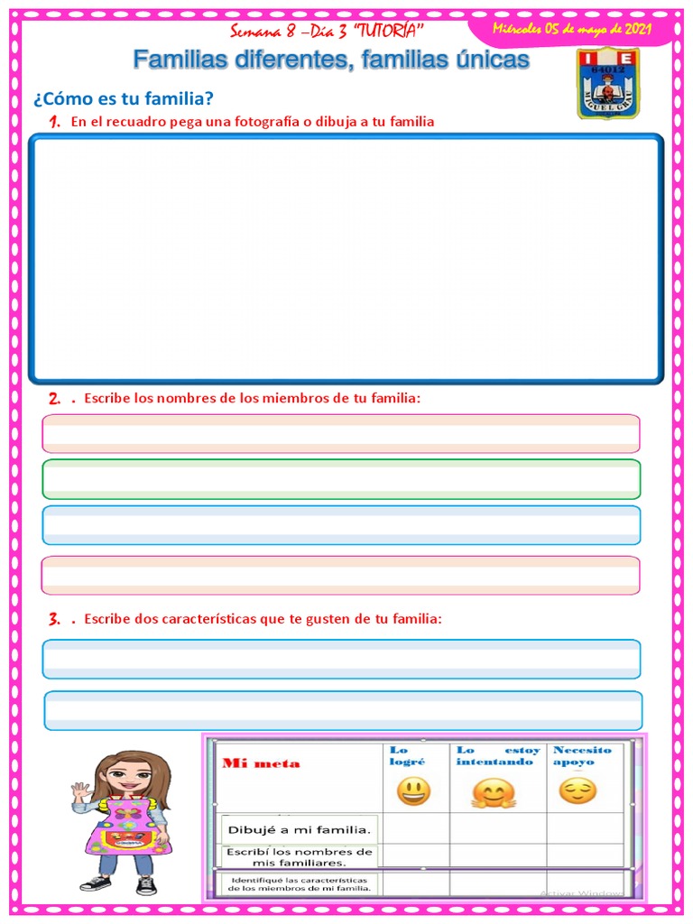 Familias Diferentes, Familias Únicas: ¿Cómo Es Tu Familia? | PDF