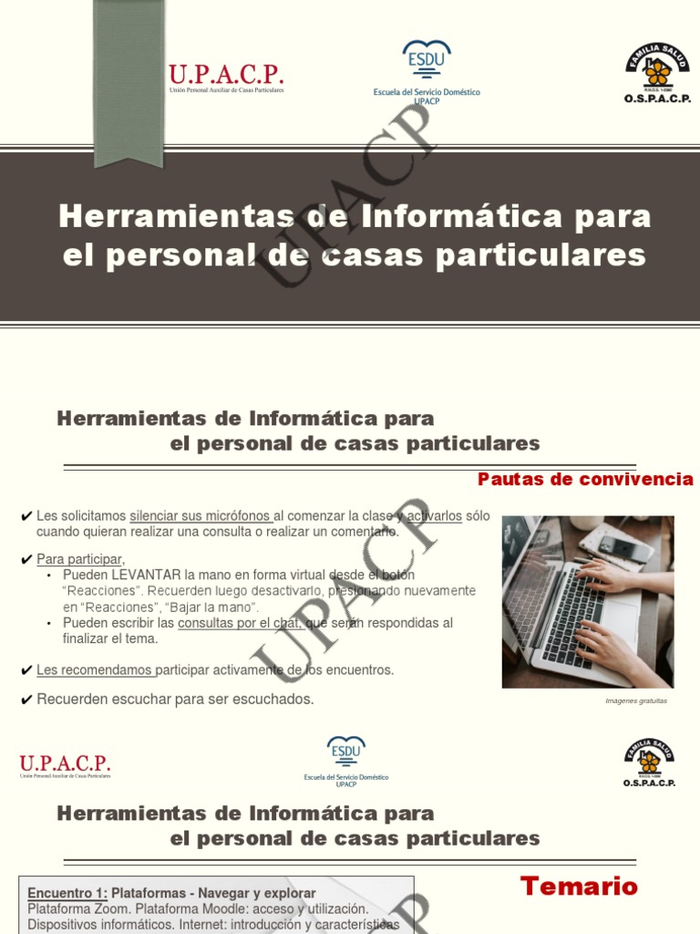 Clase 1 MANUAL - Herramientas ESDU | PDF | Internet | Moodle