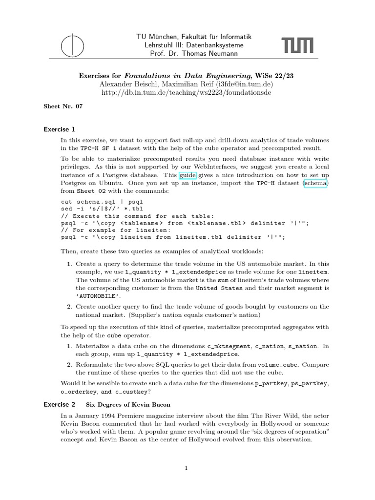Sheet 07 Pdf Postgre Sql Databases