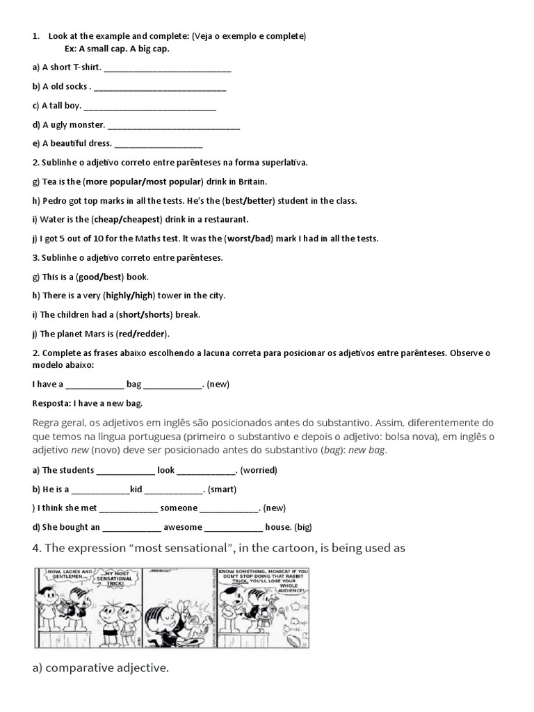 Ex: A Small Cap. A Big Cap.: 4. The Expression "Most Sensational", in ...