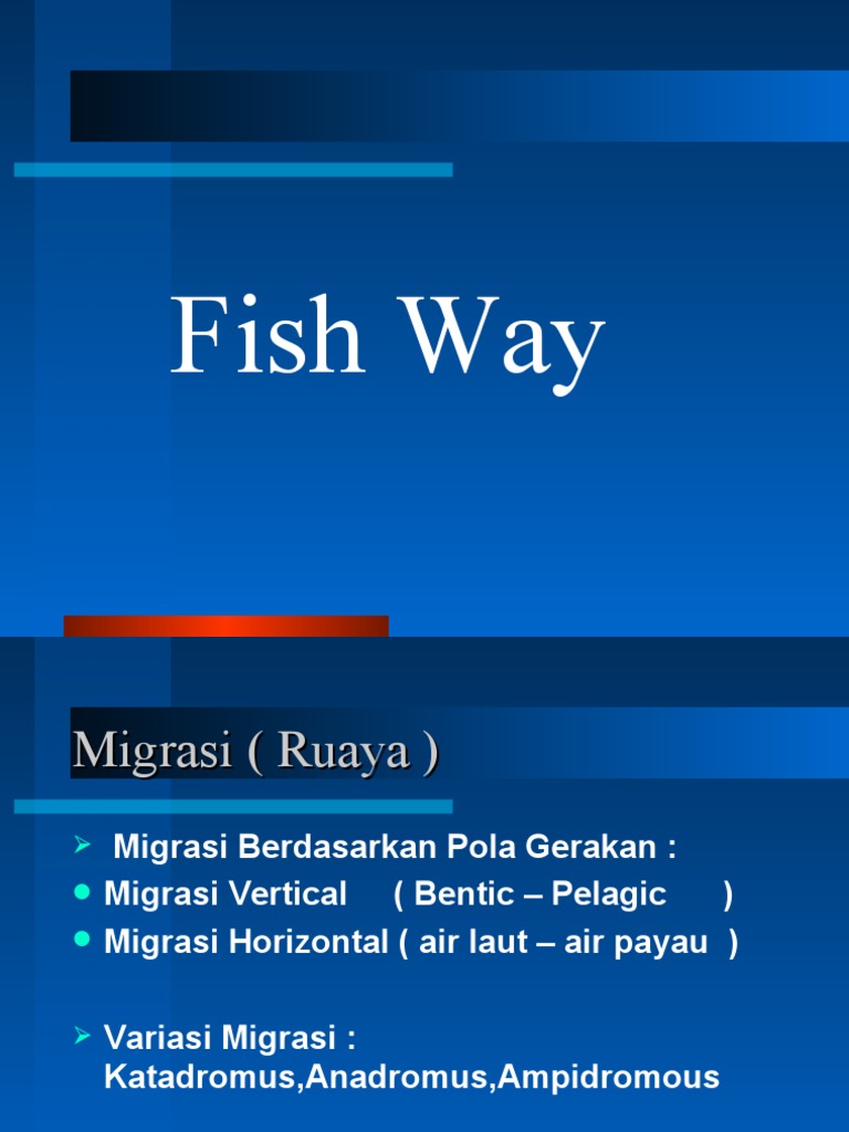 Desain dan Manfaat Tangga Ikan | PDF