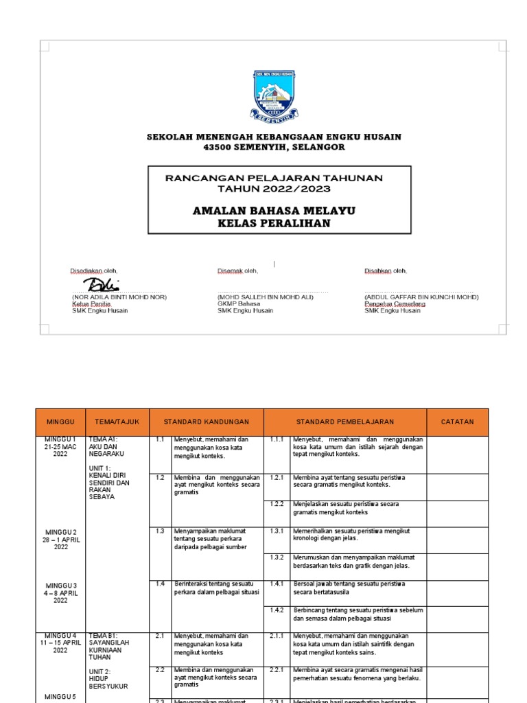 RPT Abm 2022 2023 | PDF