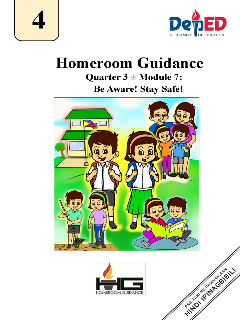 Homeroom Guidance: Quarter 3 Module 7: Be Aware! Stay Safe! | PDF ...