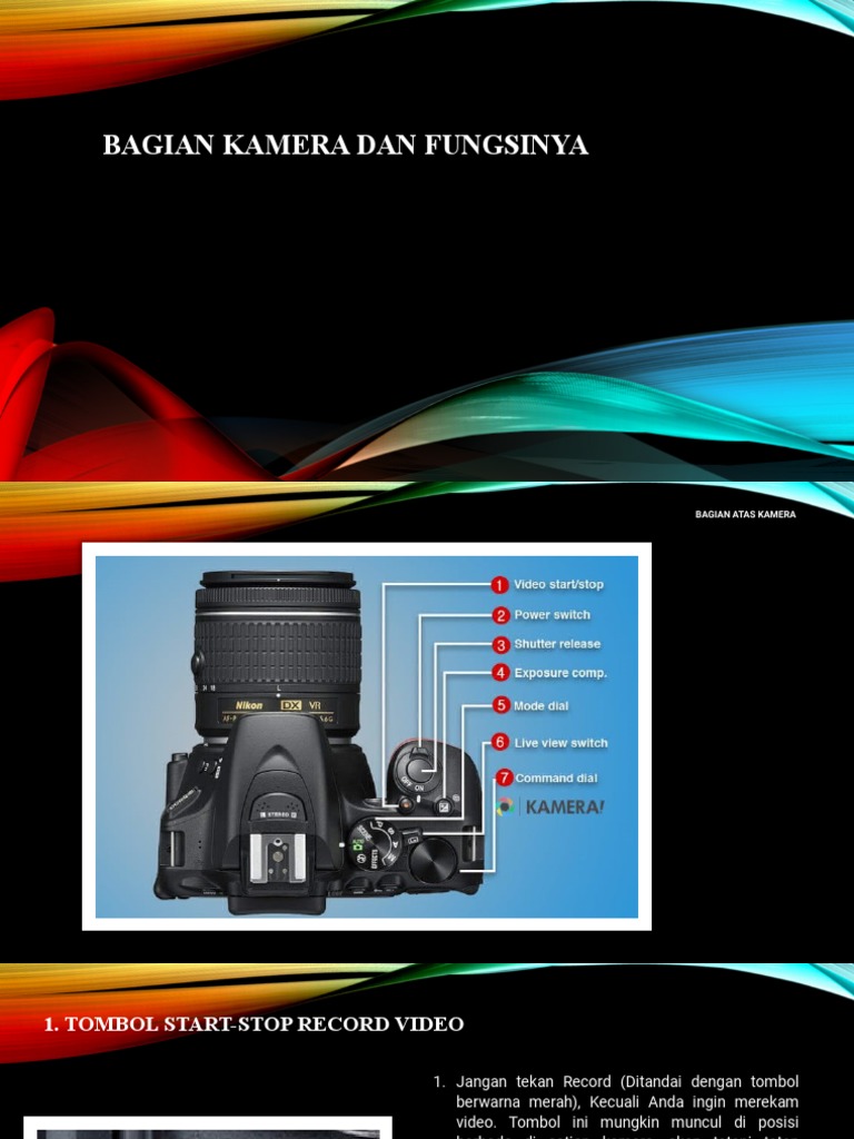 Bagian Kamera Dan Fungsinya | PDF