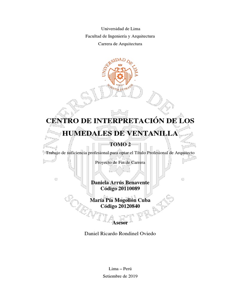 Centro de Interpretación de Los Humedales de Ventanilla | PDF | Humedal | Agua subterránea