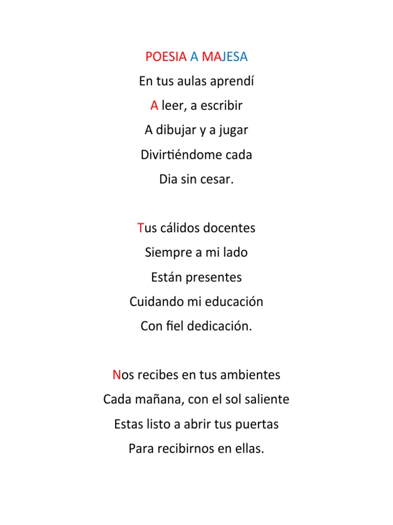 Poesia A Majesa | PDF