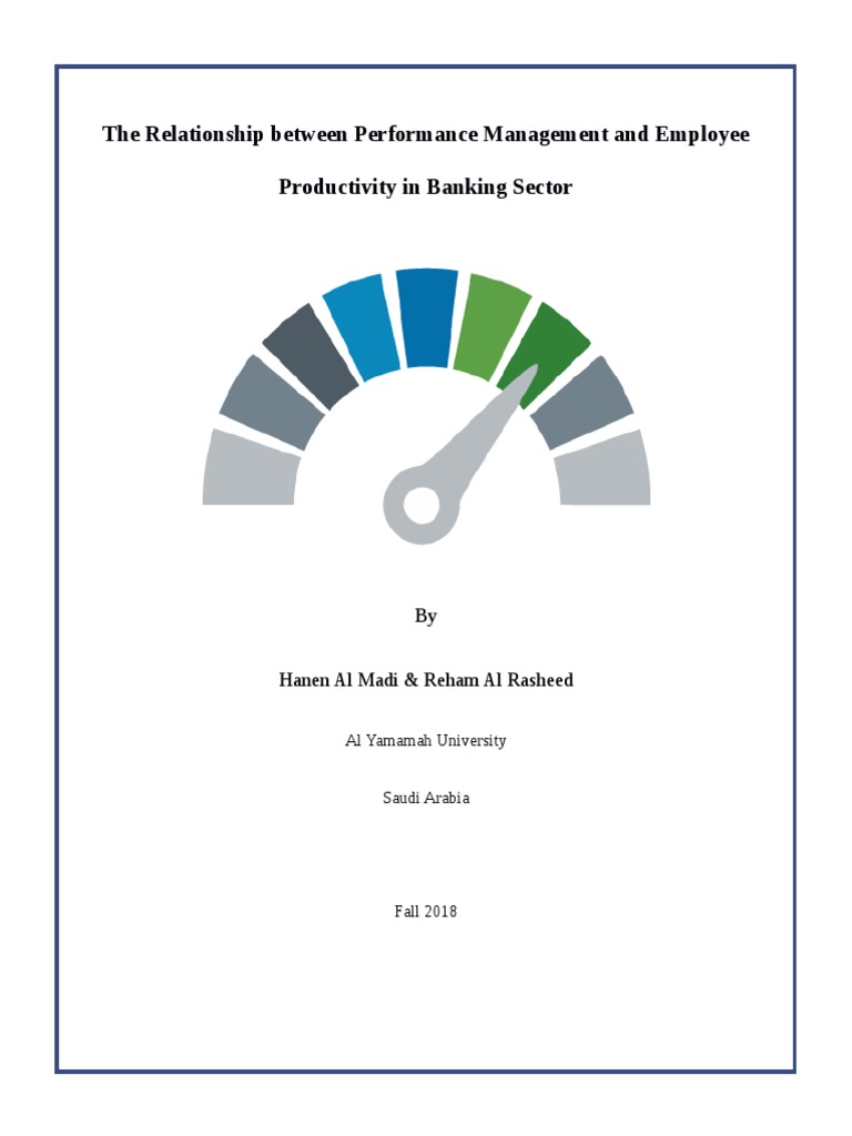 The Relationship Between Performance Management and Employee Productivity 1 | PDF | Survey ...